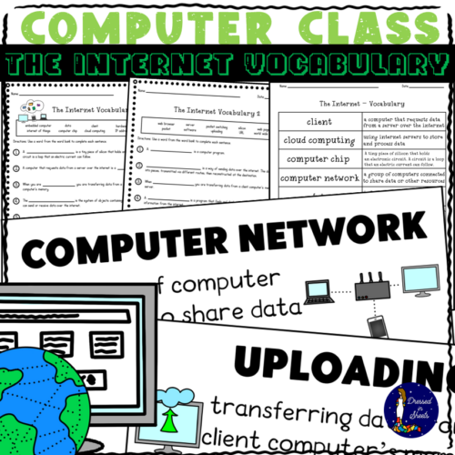 Computer Class The Internet Vocabulary | Made By Teachers
