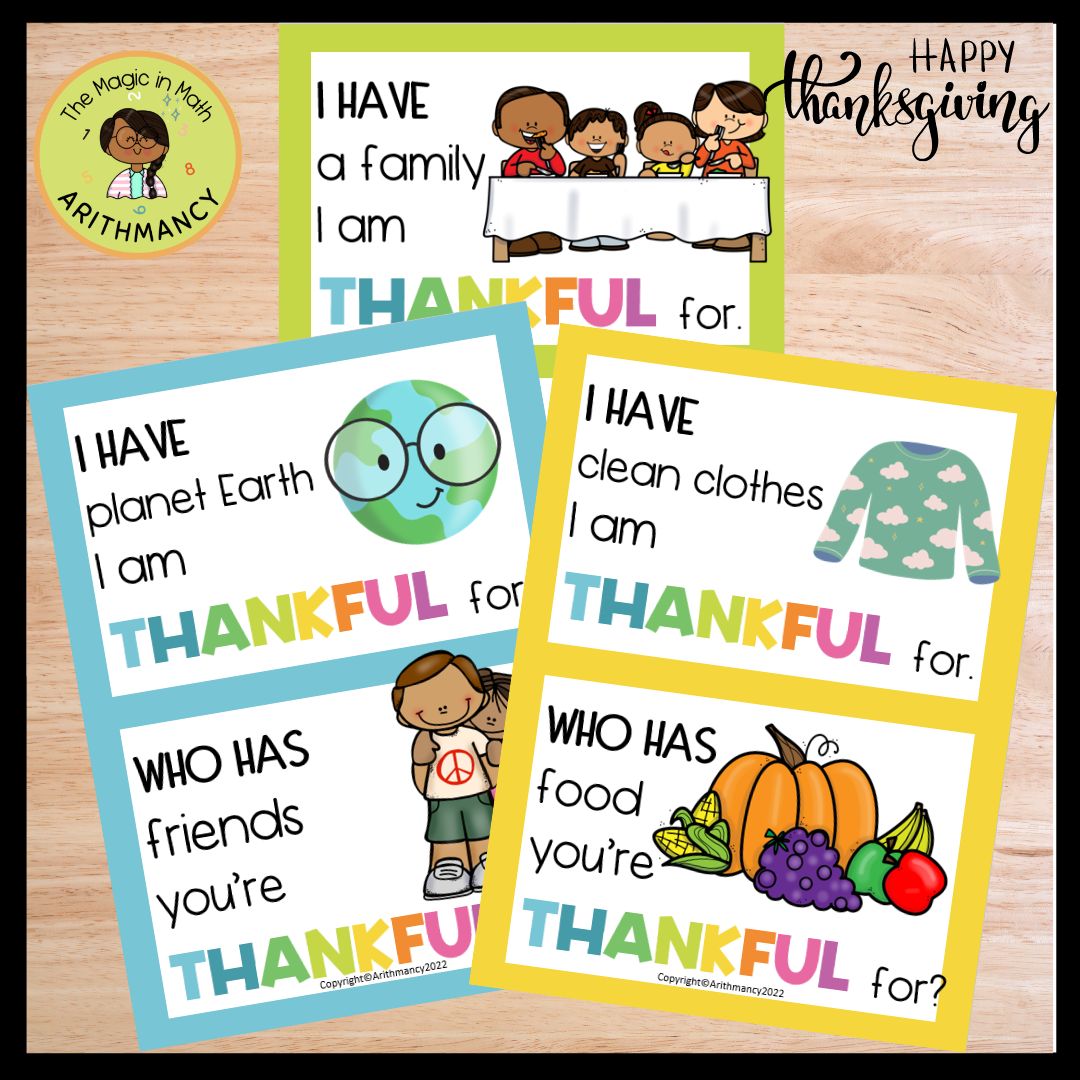 PRINTABLE THANKSGIVING ACTIVITIES FOR KIDS | FUN GRATITUDE GAME ...