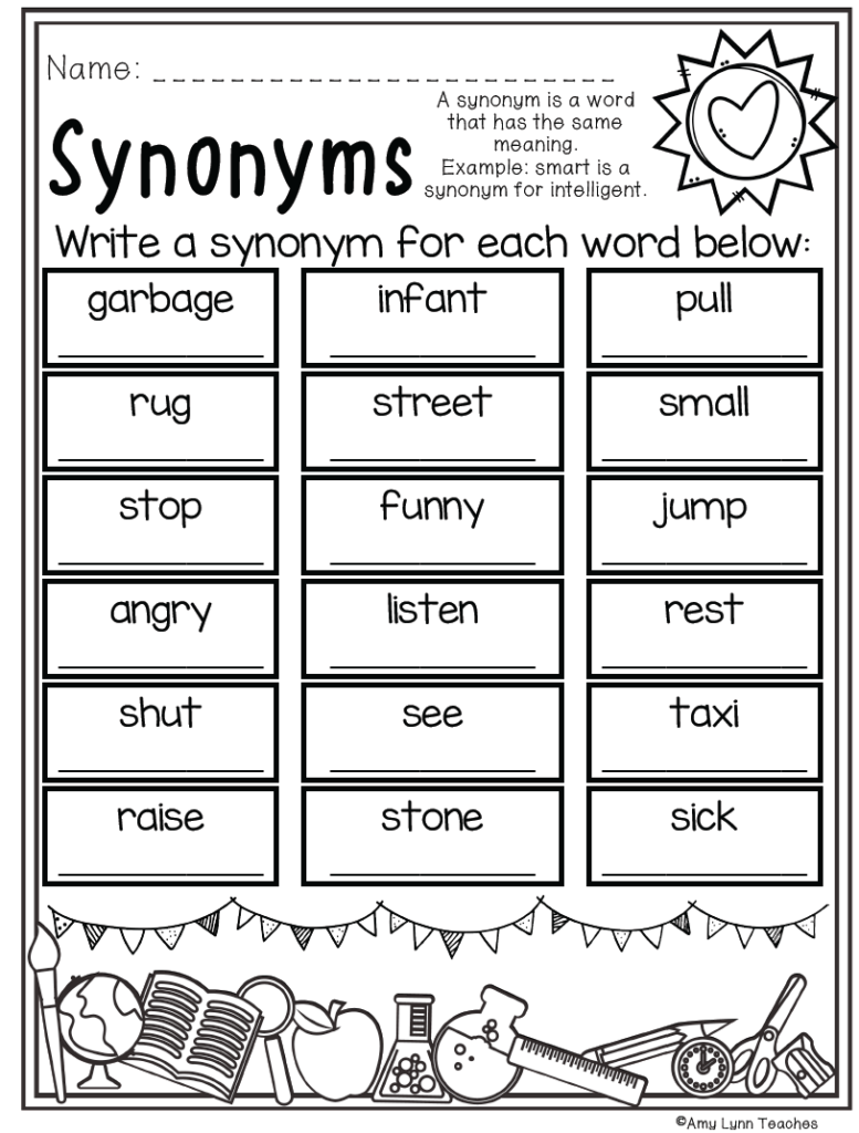 Fourth Grade Worksheets {100 Standards Aligned Printables} | Made By ...