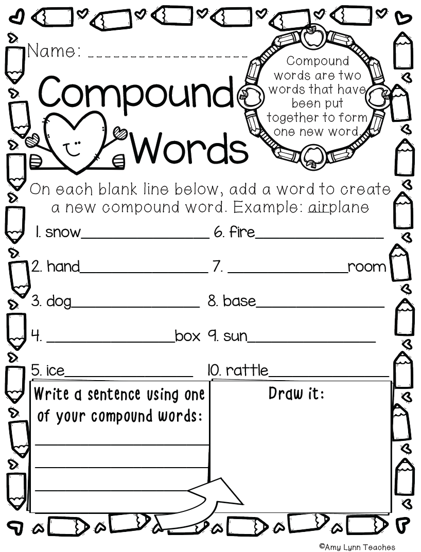 Second Grade Worksheets {100 Standards Aligned Printables} | Made By ...