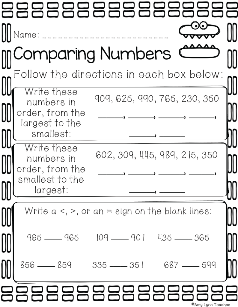 Second Grade Worksheets {100 Standards Aligned Printables} | Made By ...