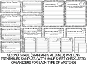 Second Grade Worksheets {100 Standards Aligned Printables} | Made By ...