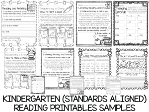 First Grade Worksheets {100 Standards Aligned Printables} | Made By ...