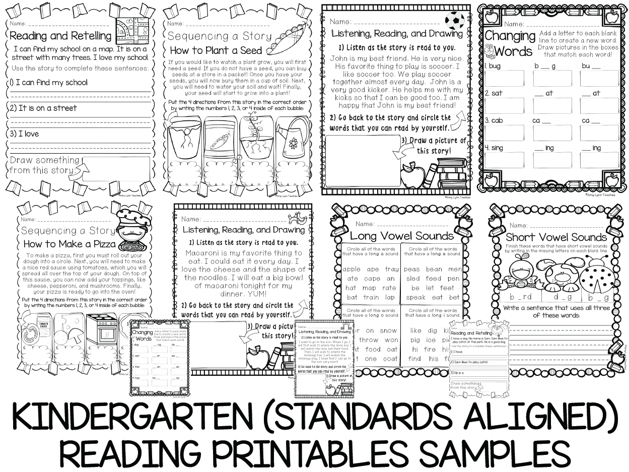 First Grade Worksheets {100 Standards Aligned Printables} | Made By ...