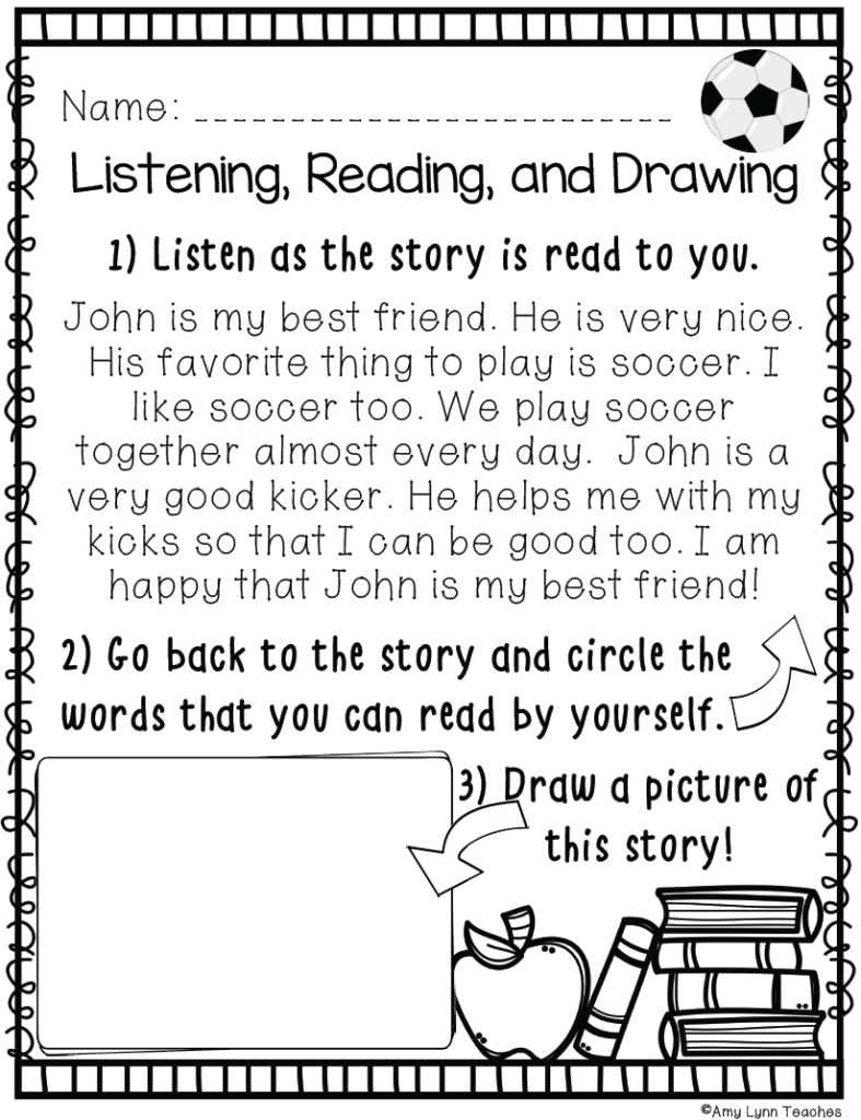 Kindergarten Worksheets {100 Standards Aligned Printables} - Made By ...