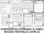 Kindergarten Worksheets {100 Standards Aligned Printables} - Made By ...