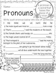 Third Grade Ocean Themed Worksheets {100 Standards Aligned Printables ...