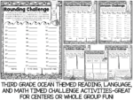 Third Grade Ocean Themed Worksheets {100 Standards Aligned Printables ...