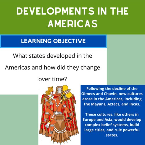 AP World History | Developments the Americas | World History 1200-1450 ...