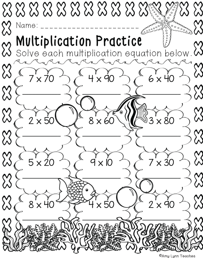 Ocean Themed Worksheets Bundle {600 Standards Aligned Printables ...