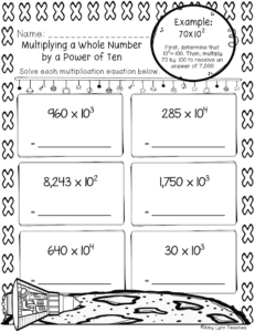 Fifth Grade Space Themed Worksheets {100 Standards Aligned Printables ...