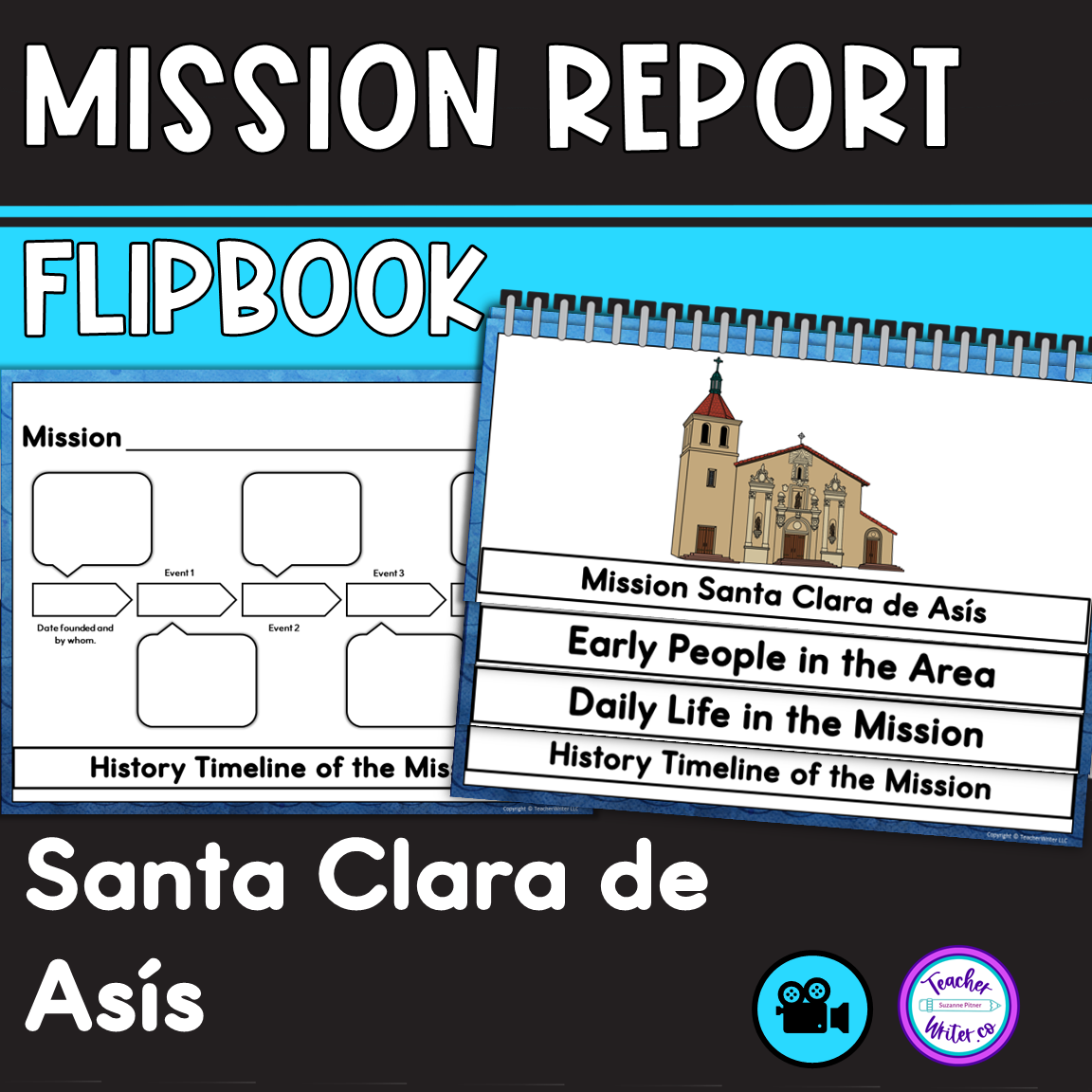 California Mission Report Santa Clara de Asis | Made By Teachers
