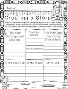 Third Grade Space Themed Worksheets {100 Standards Aligned Printables ...