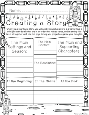 Third Grade Space Themed Worksheets {100 Standards Aligned Printables ...