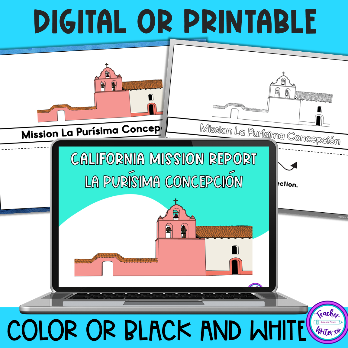 California Mission Report La Purisima Concepcion | Made By Teachers