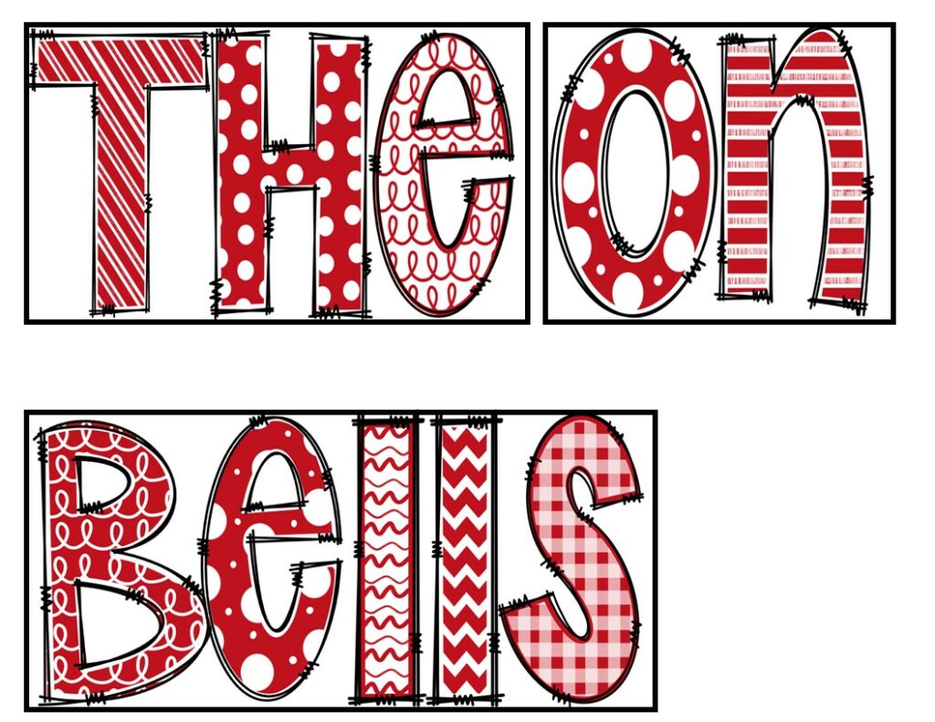 The Bells on the Sleigh {Pocket Chart Song} | Made By Teachers