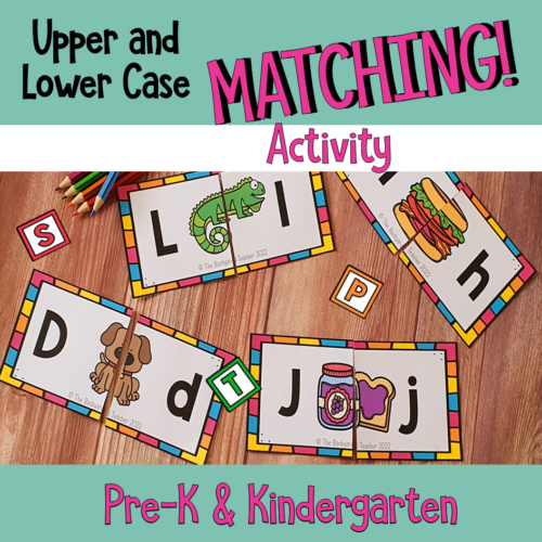 Upper and lower case letter matching activity | Made By Teachers