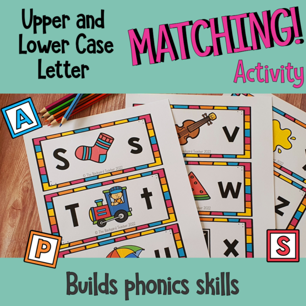 Upper and lower case letter matching activity | Made By Teachers
