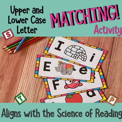 Upper and lower case letter matching activity | Made By Teachers