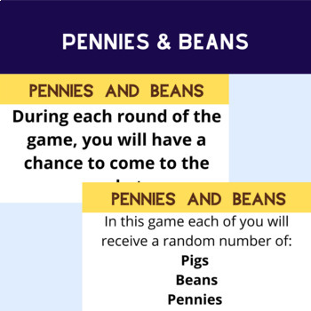 FREE Pennies and Beans | High School Economics Simulation | Economics ...