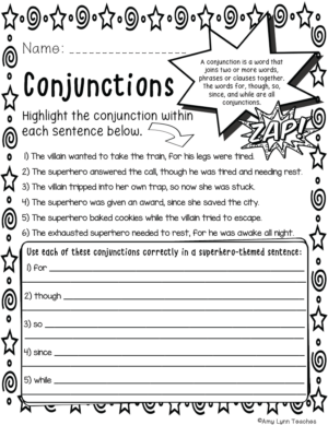 Fifth Grade Superhero Themed Worksheets {100 Standards Aligned ...