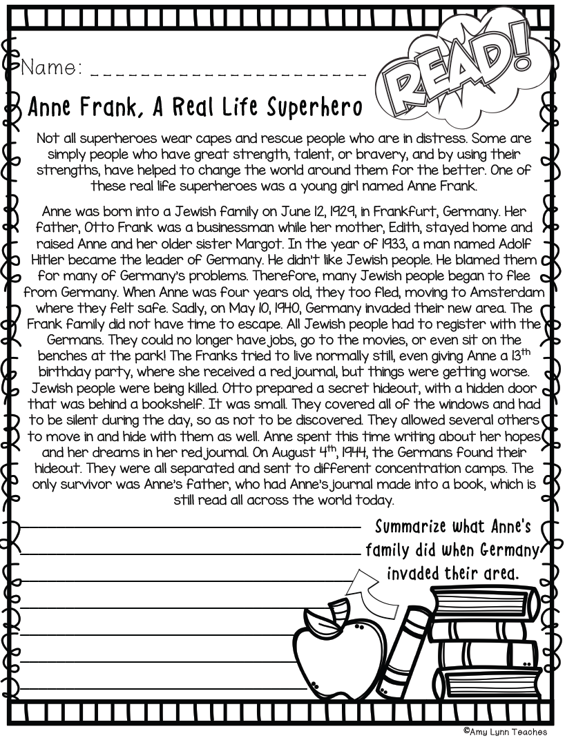 Third Grade Superhero Themed Worksheets {100 Standards Aligned ...