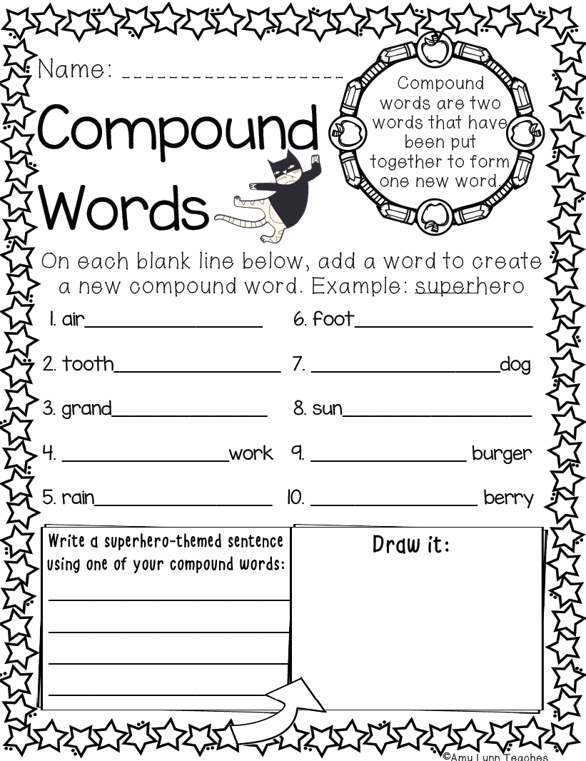 Second Grade Superhero Themed Worksheets {100 Standards Aligned ...