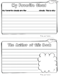 Clouds Mini Booklet - Made By Teachers