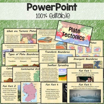 Plate Tectonics - Plate Boundaries, Continental Drift, Pangaea,Distance ...