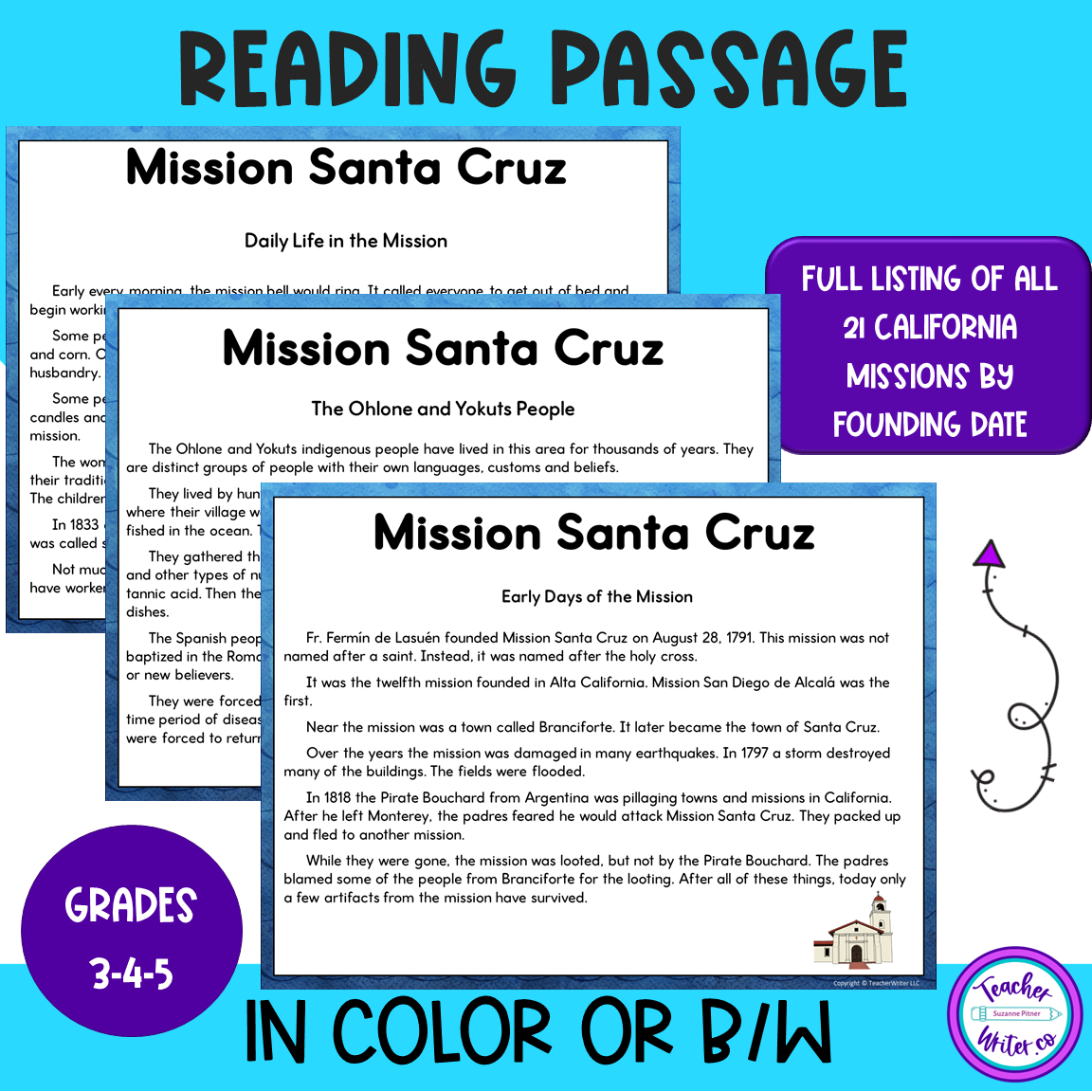 California Mission Report Santa Cruz | Made By Teachers