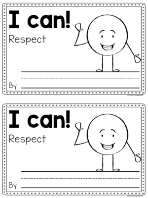 Respect Mini-Book | Made By Teachers