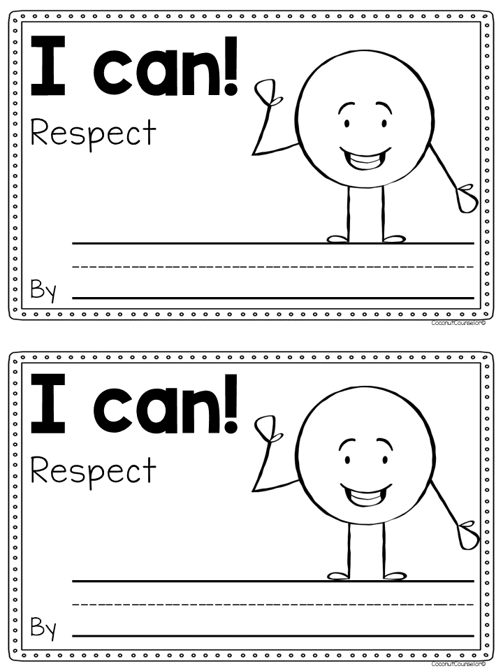 Respect Mini-Book | Made By Teachers