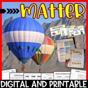 States of Matter & Physical and Chemical Changes Science Unit /Distance ...