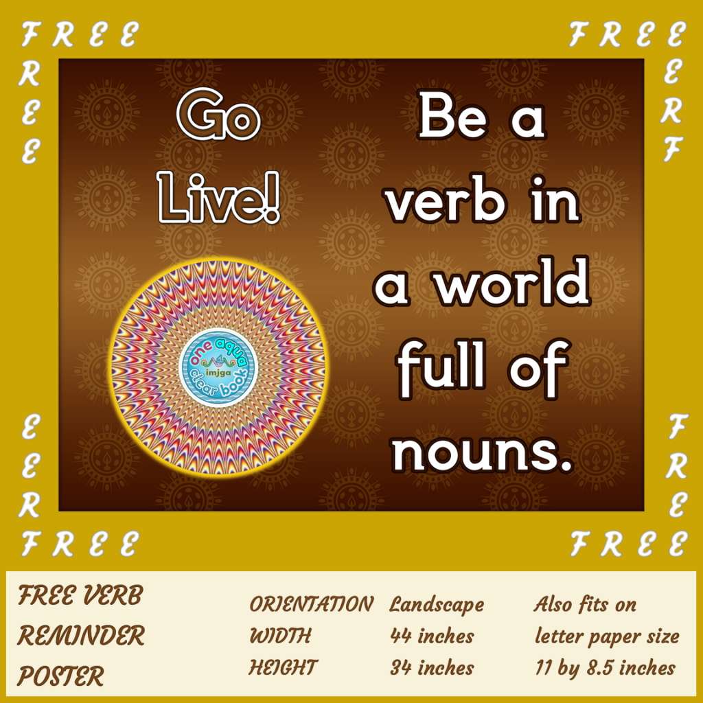 Free Verb Reminder Poster | Made By Teachers
