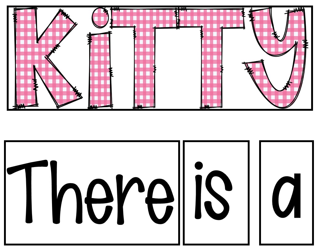 KITTY {Pocket Chart Song} | Made By Teachers