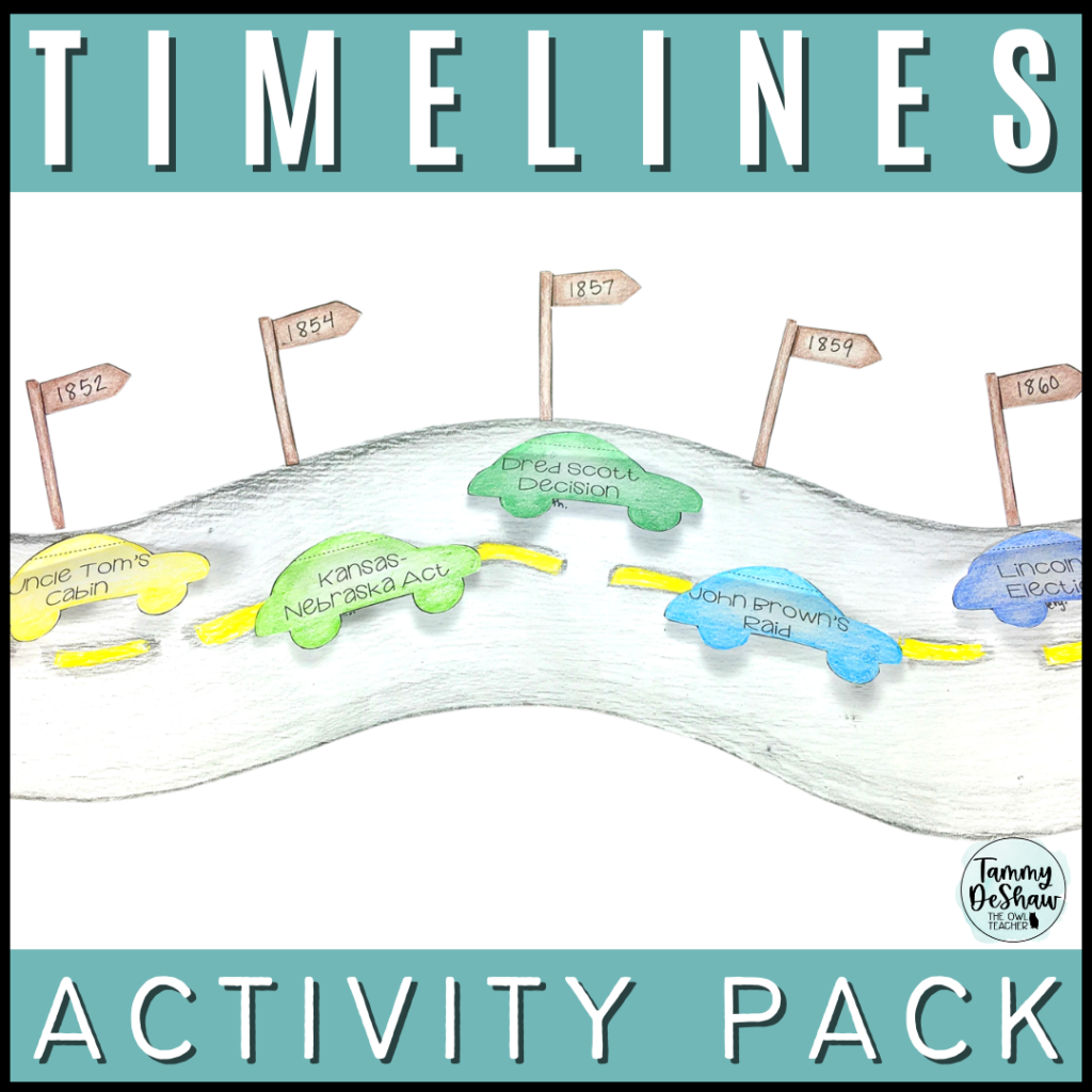 Timelines Timeline Activity Practice and Timeline Templates - Made By ...