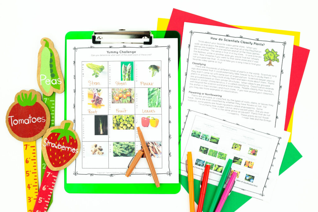 Parts of a Plant, Plant Life Cycle, Plant Needs, Photosynthesis | Made ...
