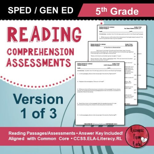 Reading Comprehension Assessments 2nd grade volume 2 | Made By Teachers