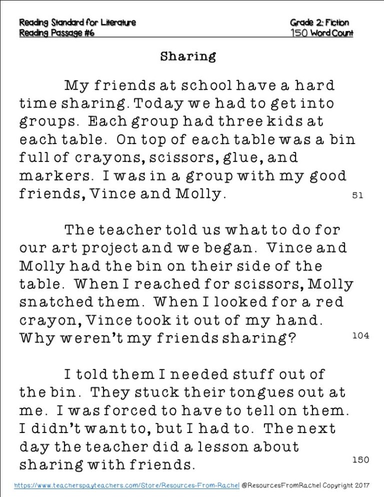 Reading Comprehension Assessments 2nd grade volume 2 | Made By Teachers