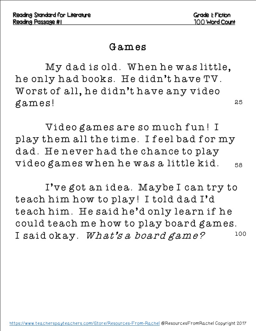 Reading Comprehension Assessments 1st grade volume 1 | Made By Teachers