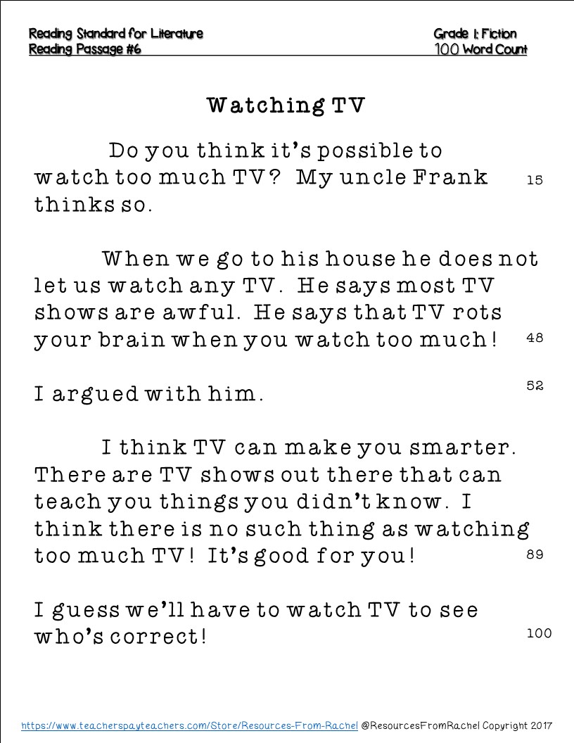 Reading Comprehension Assessments 1st grade volume 2 | Made By Teachers