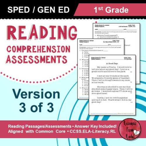 Reading Comprehension Assessments 4th grade volume 2 | Made By Teachers