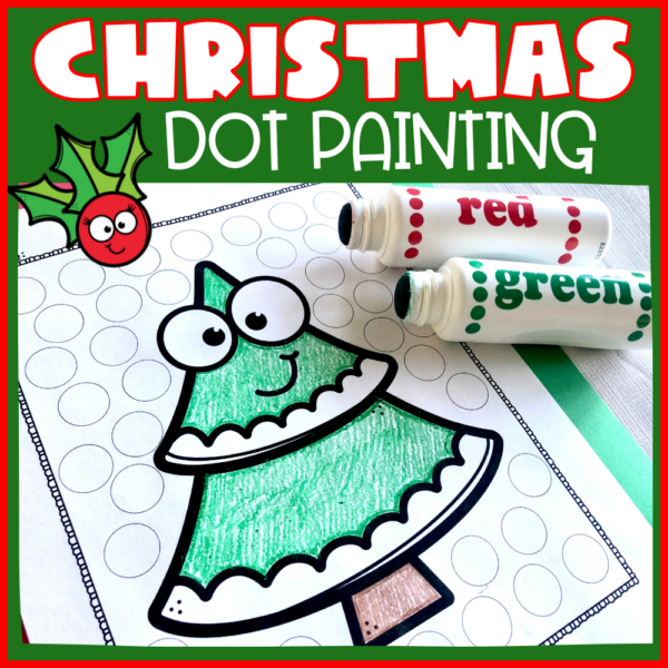 Christmas Dot Painting Bundle, Dot Marker Activities, Pages for Do a ...