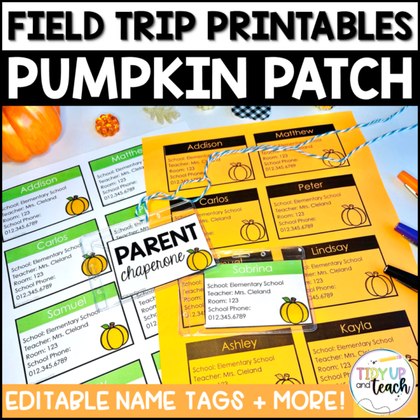 Pumpkin Patch Field Trip - Made By Teachers