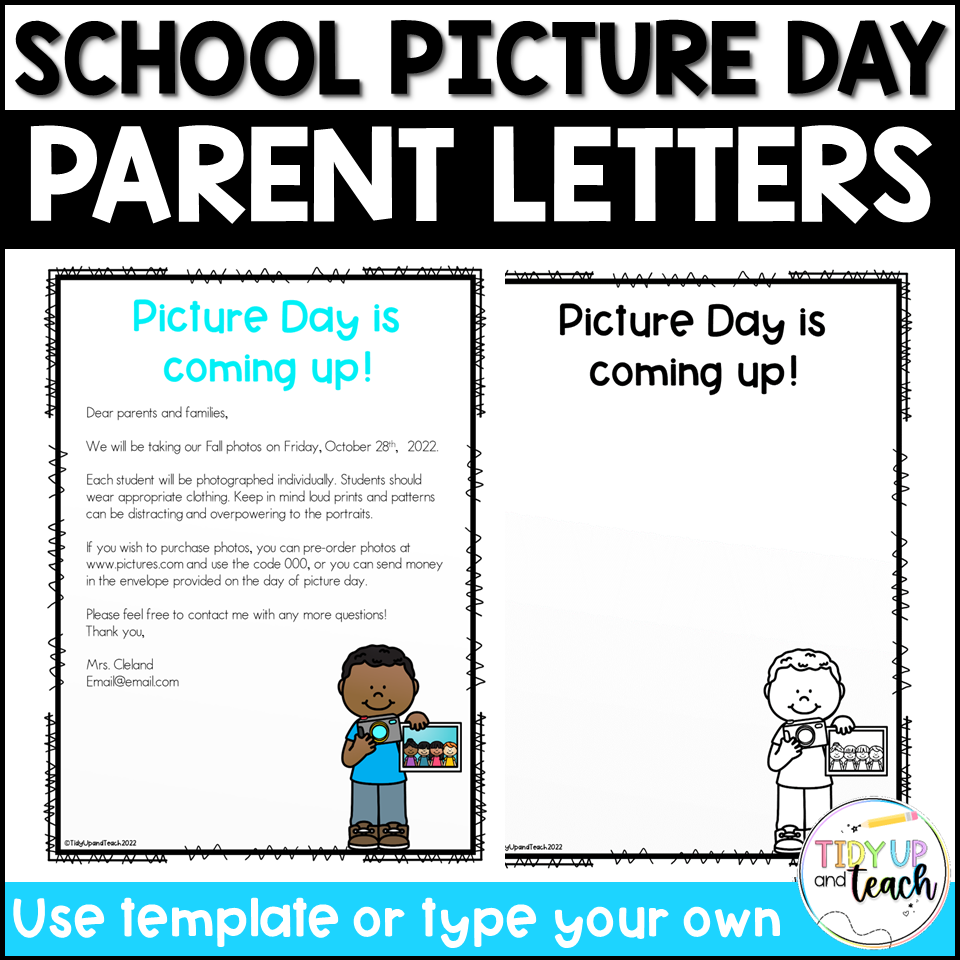Picture Day Reminder To Parents Made By Teachers Picture Day Reminder To Parents Made By Teachers