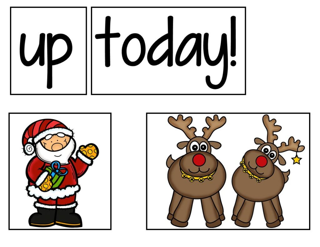 Waiting for December {Pocket Chart Song} | Made By Teachers