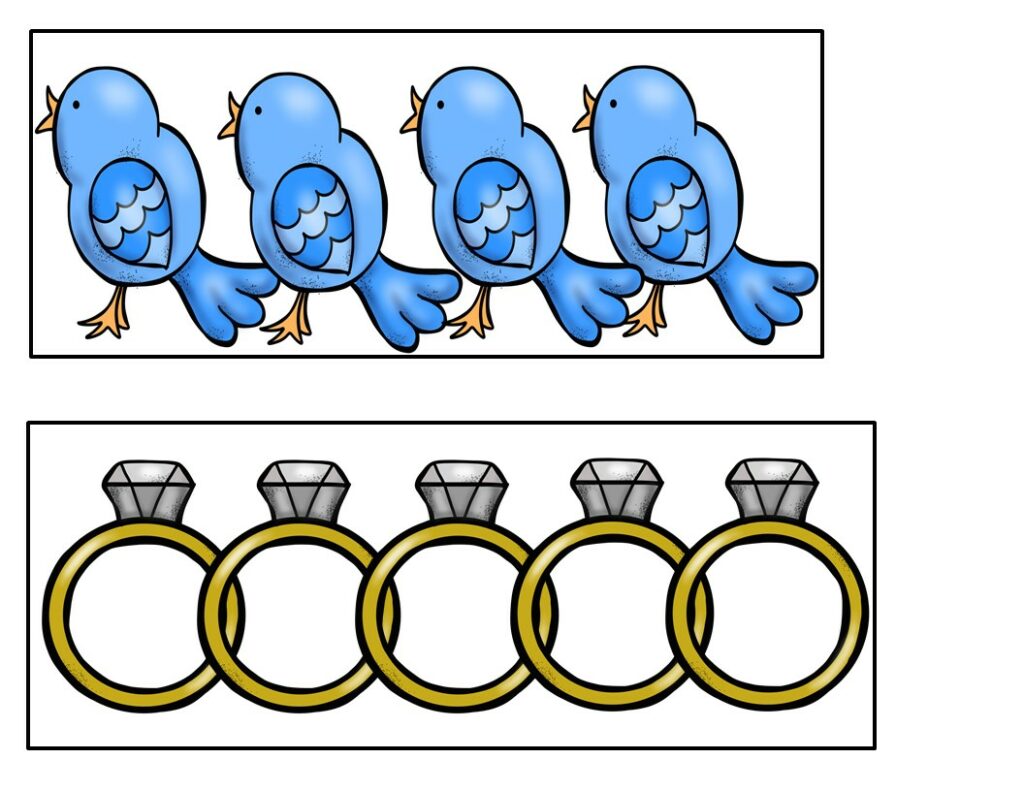 Twelve Days of Christmas {Pocket Chart Song} | Made By Teachers