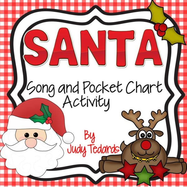 SANTA {Pocket Chart Song} - Made By Teachers