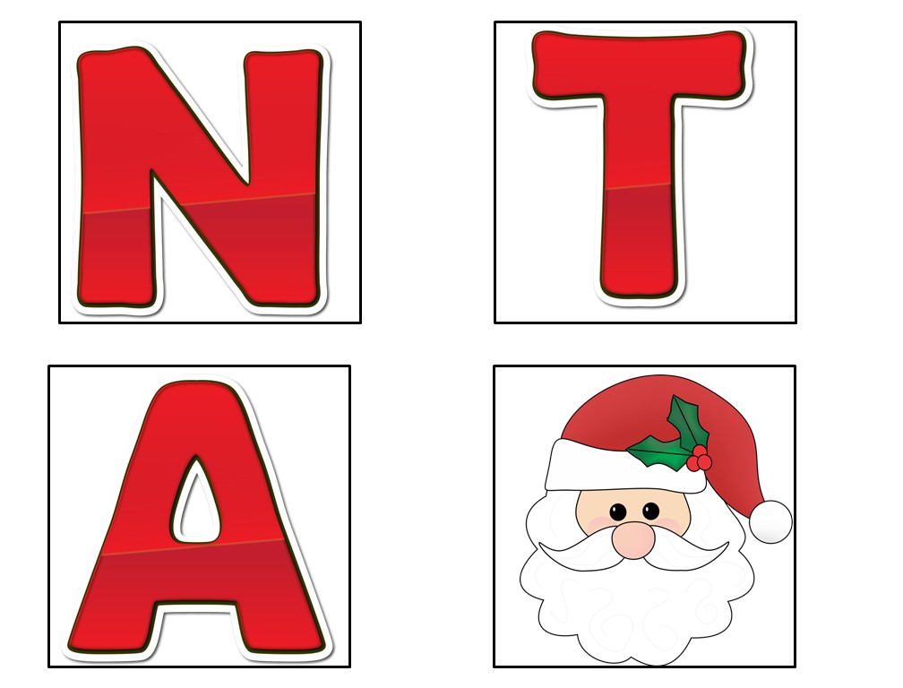 SANTA {Pocket Chart Song} | Made By Teachers