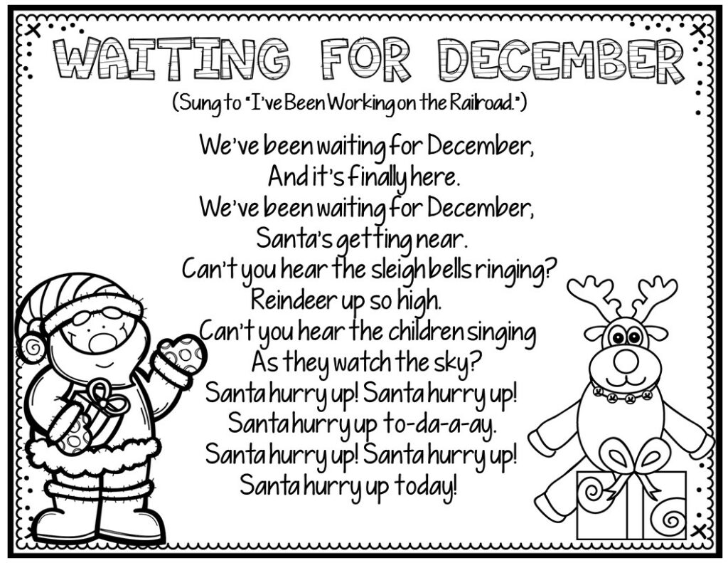 Christmas BUNDLE {Pocket Chart Poems and Songs} | Made By Teachers